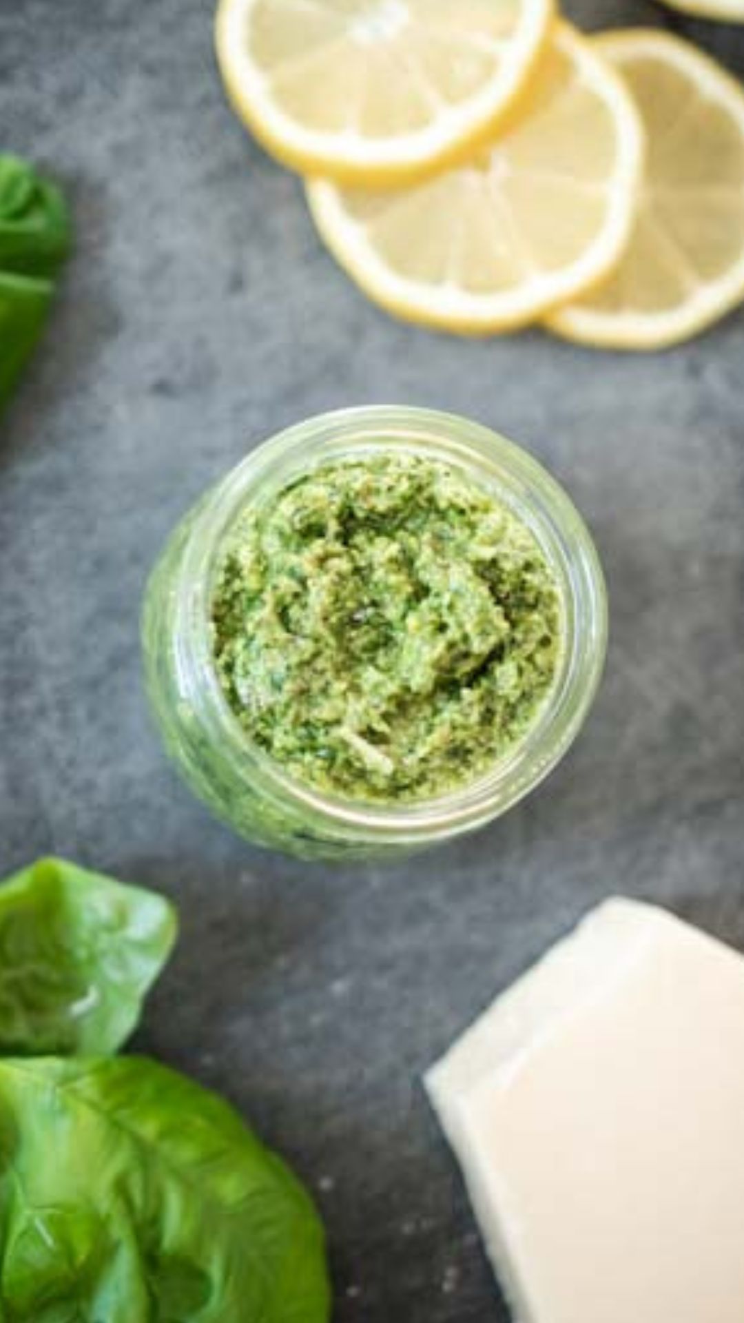 Easy Lemon Basil Pesto Recipe - Stay at Home Sarah